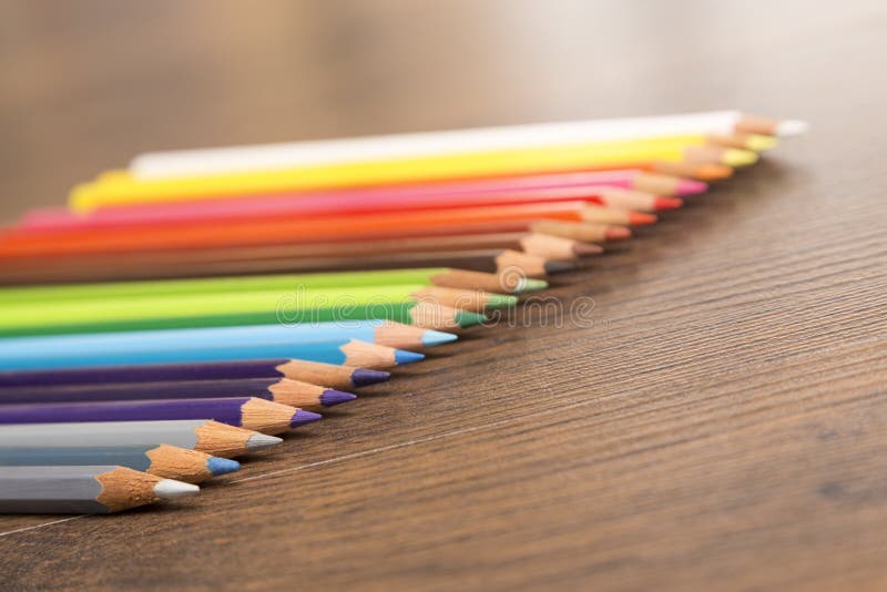 Paint Colors with Sharp Points Stock Image - Image of lines, paints ...