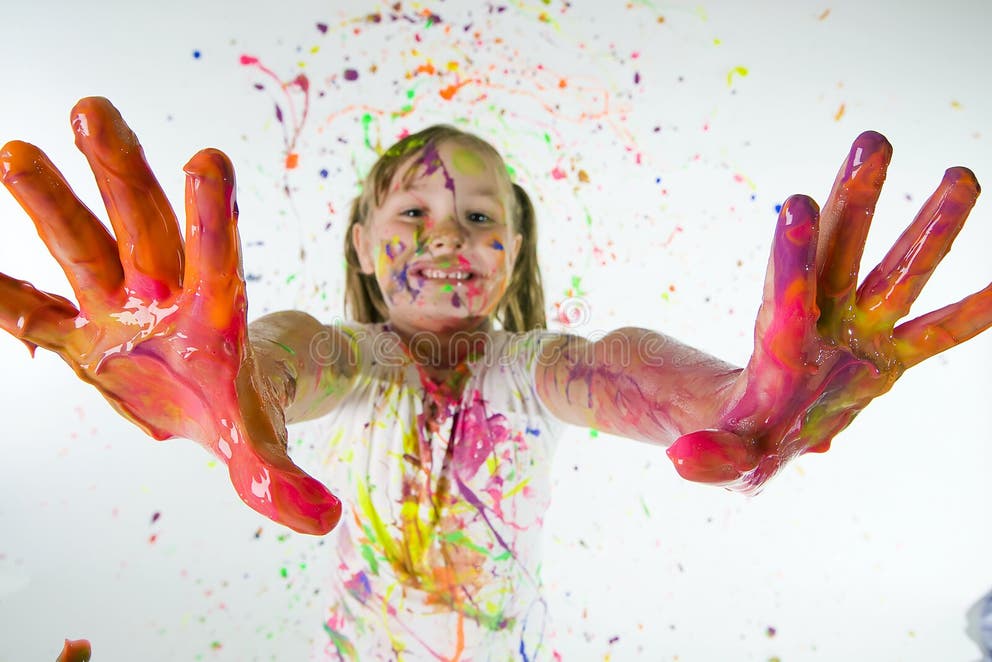117 Colorful Paint Splatter Hands Stock Photos - Free & Royalty-Free ...