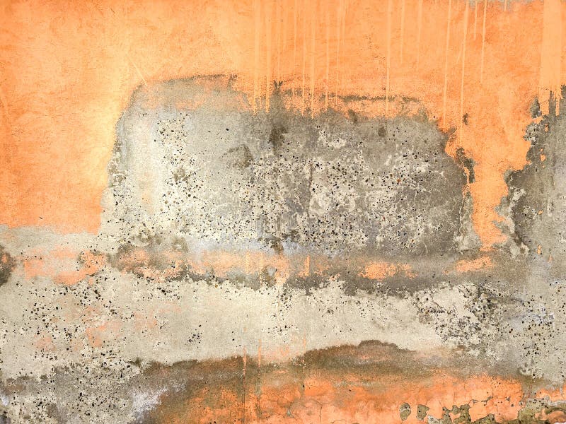 Paint Defect on the Wall of the Building Stock Image - Image of pattern ...