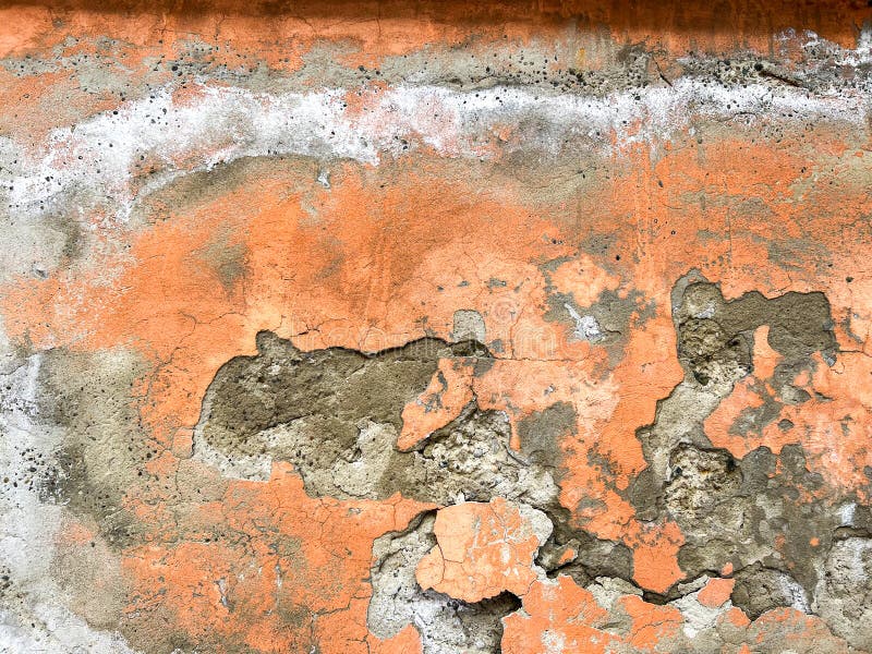 Paint Defect on the Wall of the Building Stock Photo - Image of aged ...