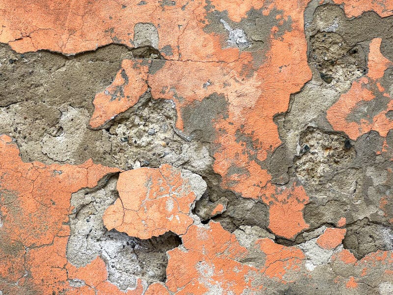 Paint Defect on the Wall of the Building Stock Photo - Image of fixing ...