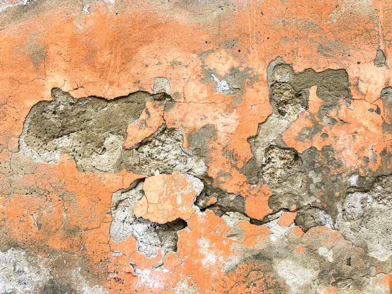Paint Defect on the Wall of the Building Stock Photo - Image of pattern ...