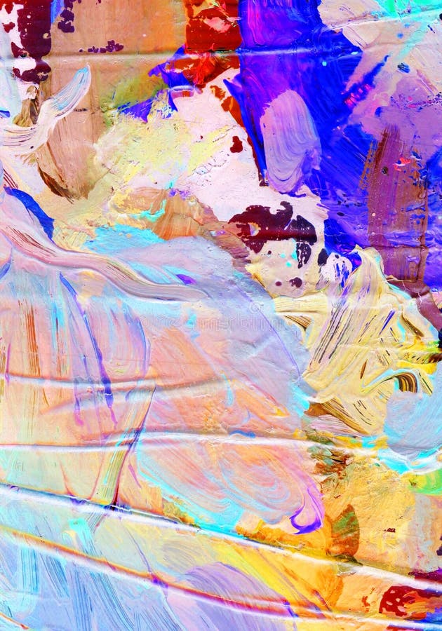 Paint Diffusion Texture, Artist`s Palette. Cosmic Clouds, Color ...