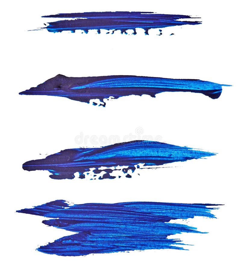 Paint for Drawing. Spot. Smear. Isolated on White Background. for Your ...