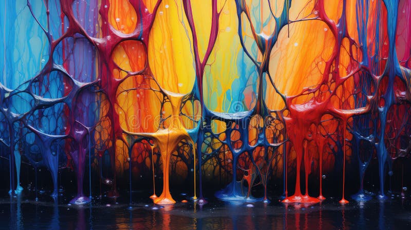 Paint drip texture stock illustration. Illustration of layer - 369091805