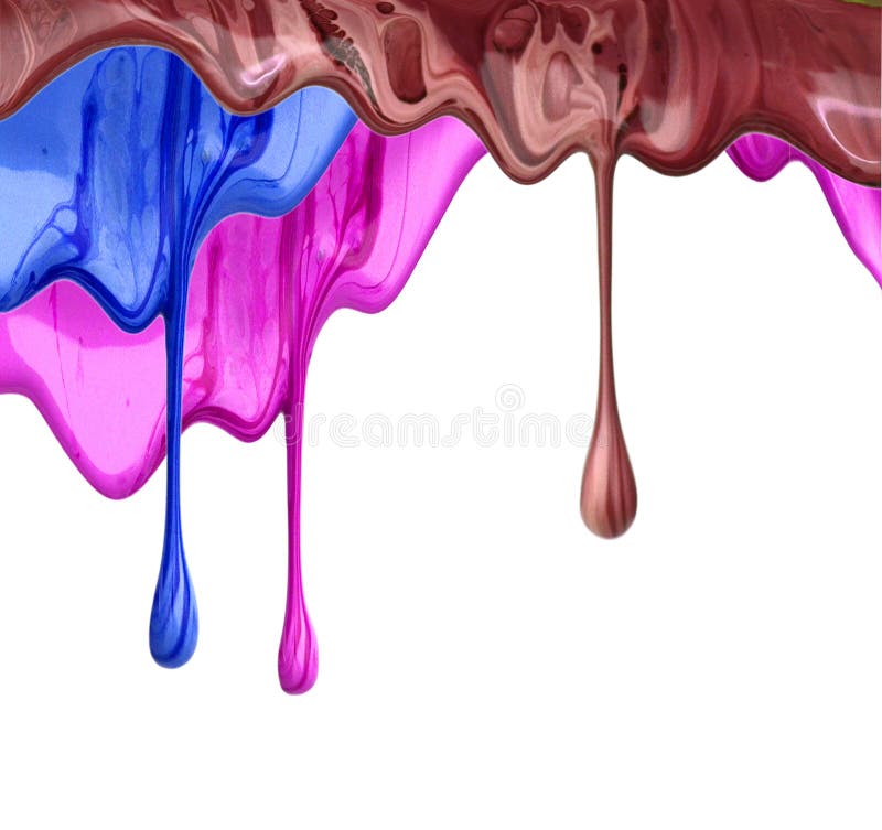Paint dripping stock photo. Image of brown, black, yellow - 98922378
