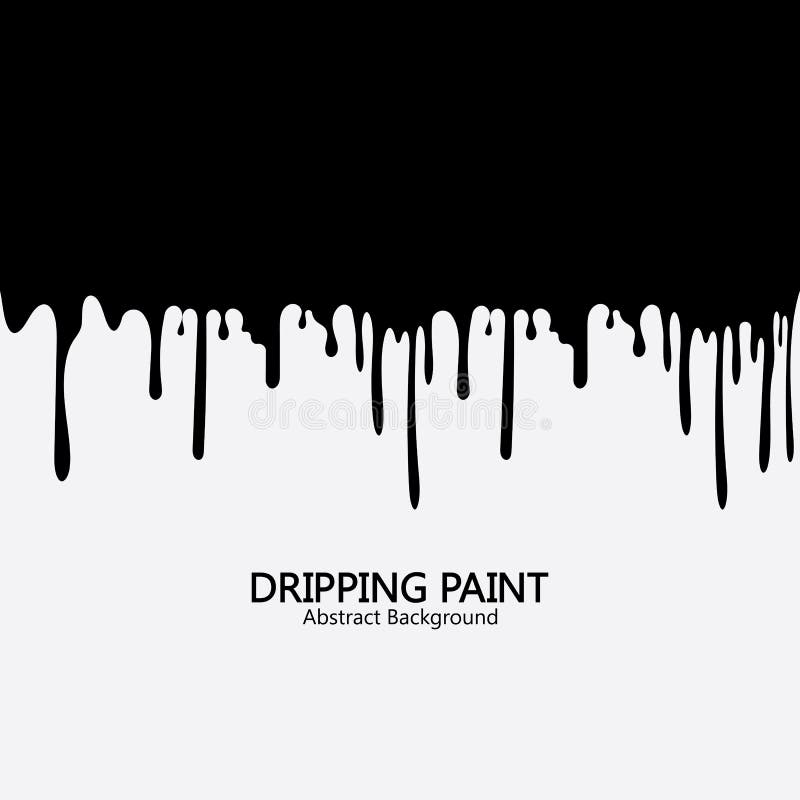 Paint Dripping. Dripping Liquid. Paint Flows. Current Paint Stains ...