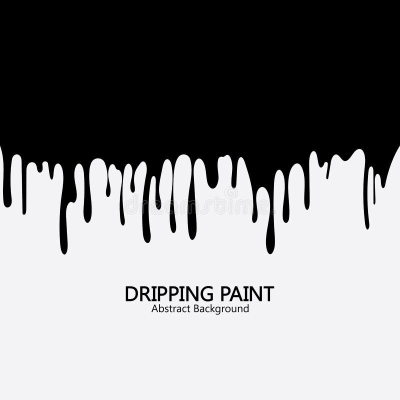 Paint Dripping. Dripping Liquid. Paint Flows. Current Paint Stains ...
