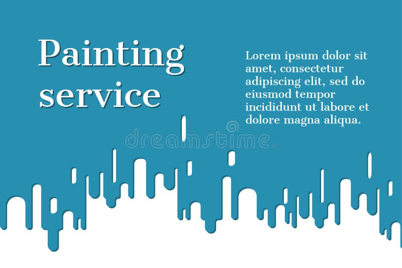 Paint drips vector stock vector. Illustration of banner - 97658828