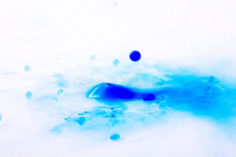 Paint Drop Splashing on Black a Background Stock Photo - Image of ...