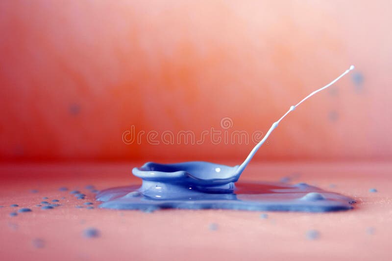 Paint drop stock image. Image of paint, water, splash - 66371305
