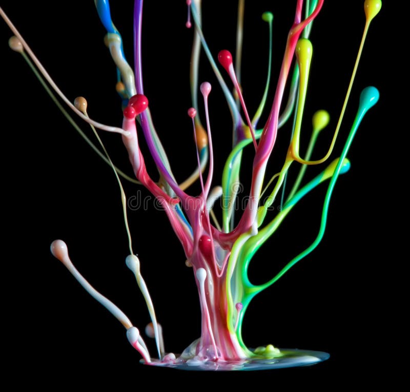 Paint explosion stock photo. Image of color, closeup - 37801594