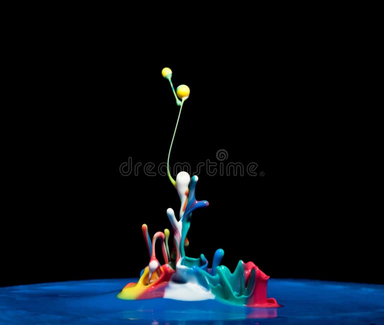 Paint explosion stock image. Image of color, drop, splash - 36727633