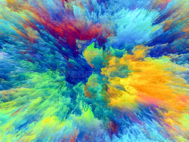 Paint Explosion stock image. Image of wallpaper, burst - 79652453
