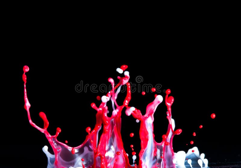 Paint explosion stock image. Image of shape, macro, paint - 36041205