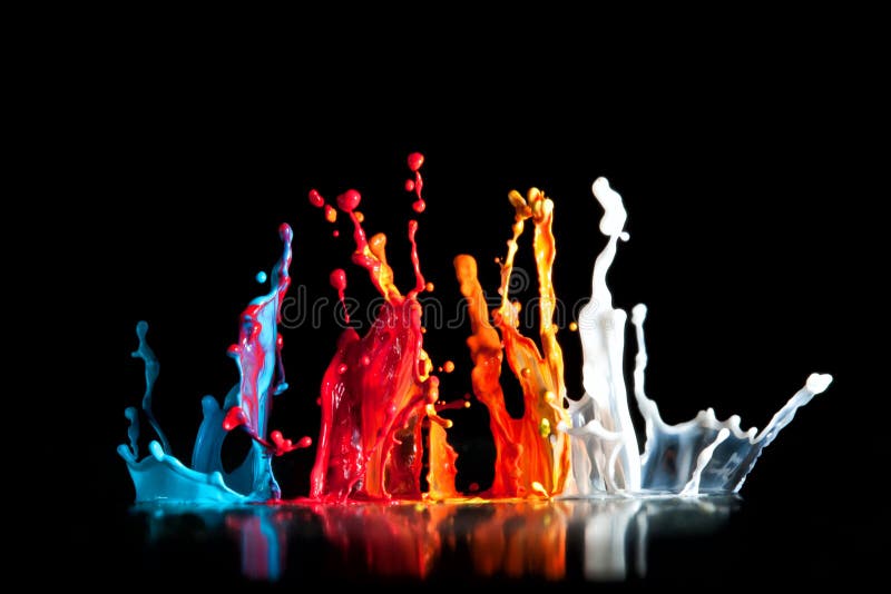 Paint explosion stock photo. Image of shape, closeup - 36041468
