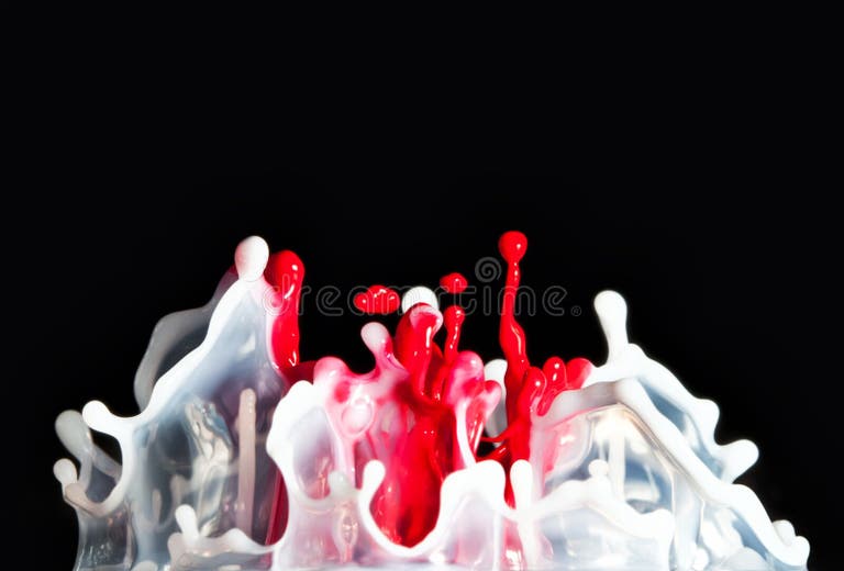 Paint explosion stock photo. Image of sculpture, black - 36044596