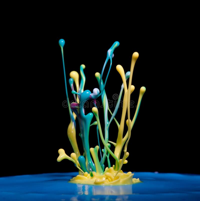 Paint explosion stock photo. Image of explosion, splash - 36694968