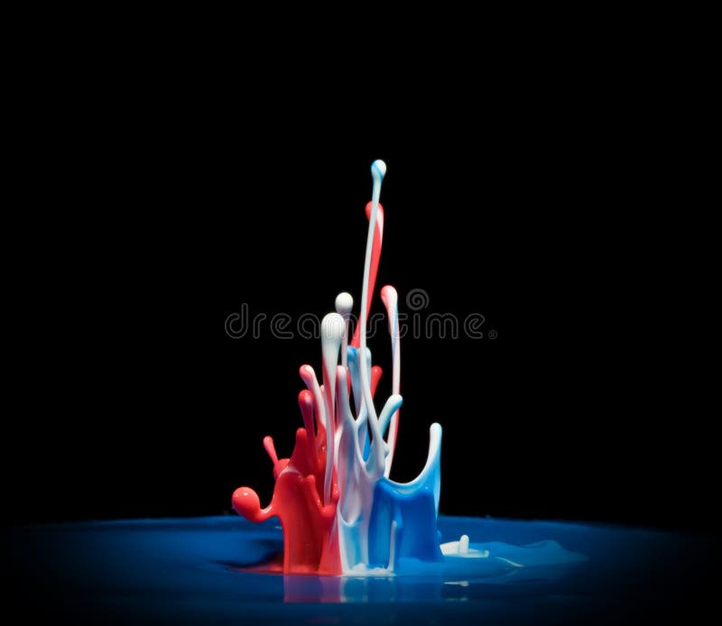 Paint explosion stock photo. Image of sculpture, splash - 36695016