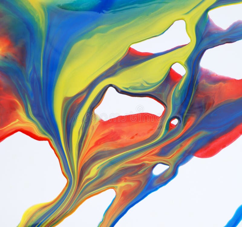 Colorful abstract painting stock photo. Image of painted - 4115554