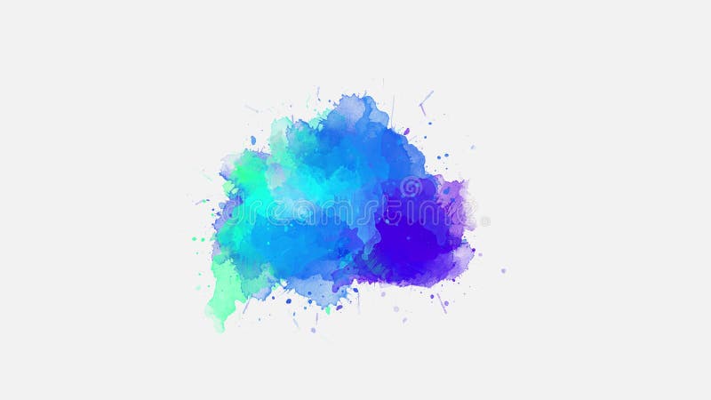 Paint Ink Brush Stroke Slow Motion Splatter Transition Stock Footage ...