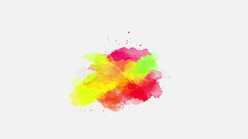 Paint Ink Slow Motion Transition Reveal Animation Effect Stock Video ...