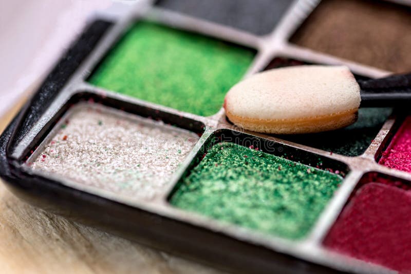 Paint for a make-up stock image. Image of color, professional - 109418821