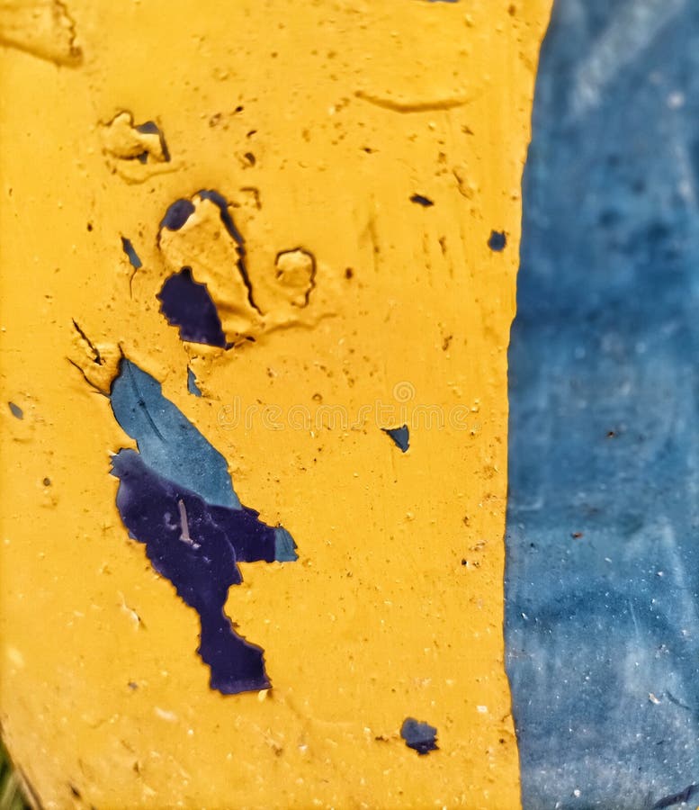 Paint Peeling Off the Wall Creates an Abstract Texture SstkBackgrounds ...