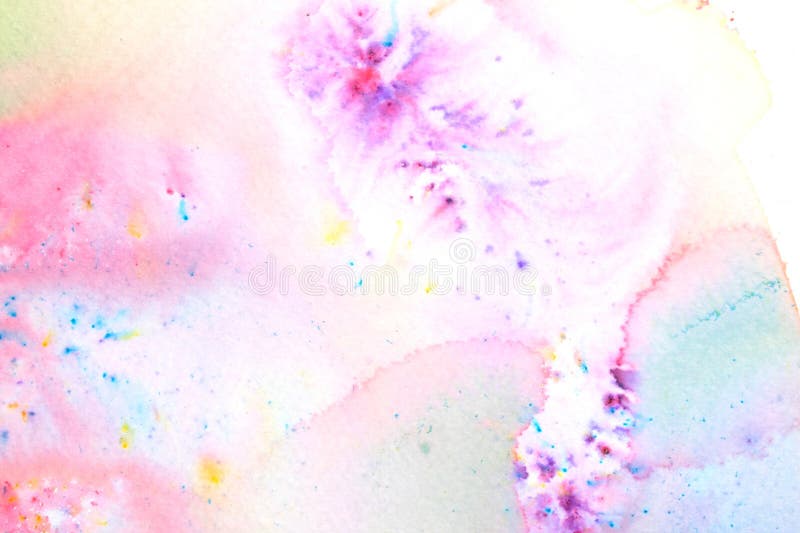 Paint Powder and Splashes in Vibrant Watercolour Painting Exploding ...