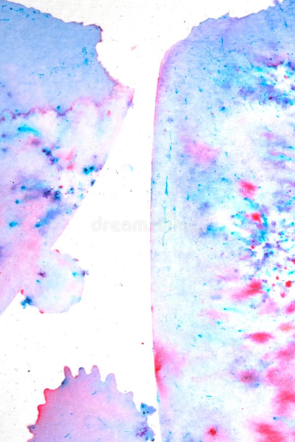 Paint Powder and Splashes in Vibrant Watercolour Painting Exploding ...