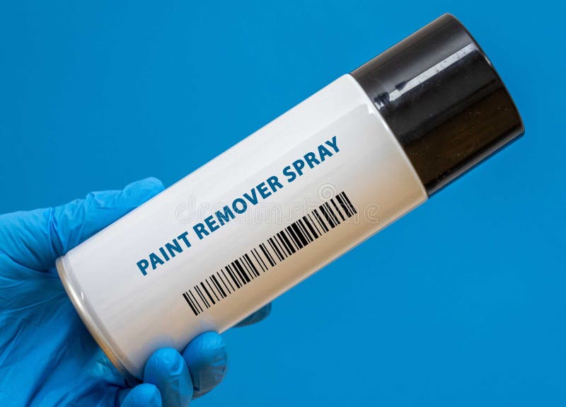 Paint Remover Spray stock image. Image of surfaces, construction ...