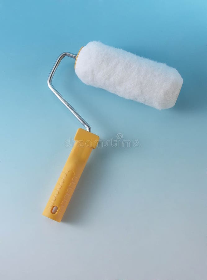 Paint Roller stock image. Image of working, improvement - 2227231
