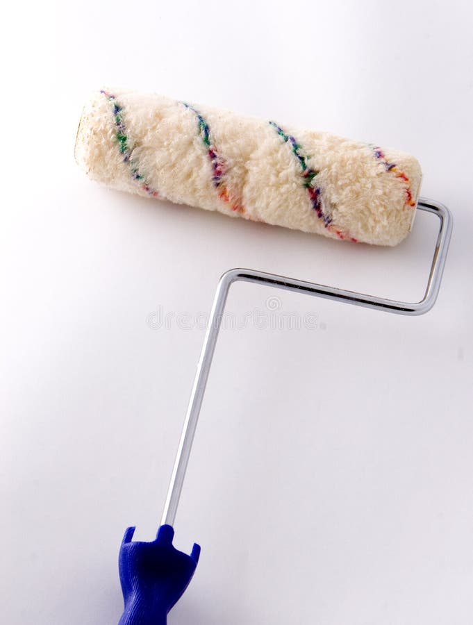Paint roller stock image. Image of tools, improvement, home - 284787