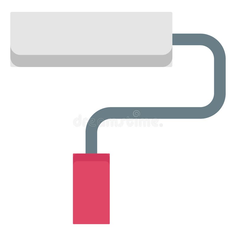 Paint Roller Color Vector Icon Fully Editable Stock Vector ...