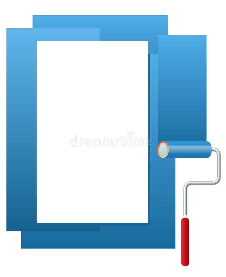 Border Design for Home Improvement Stock Vector - Illustration of frame ...