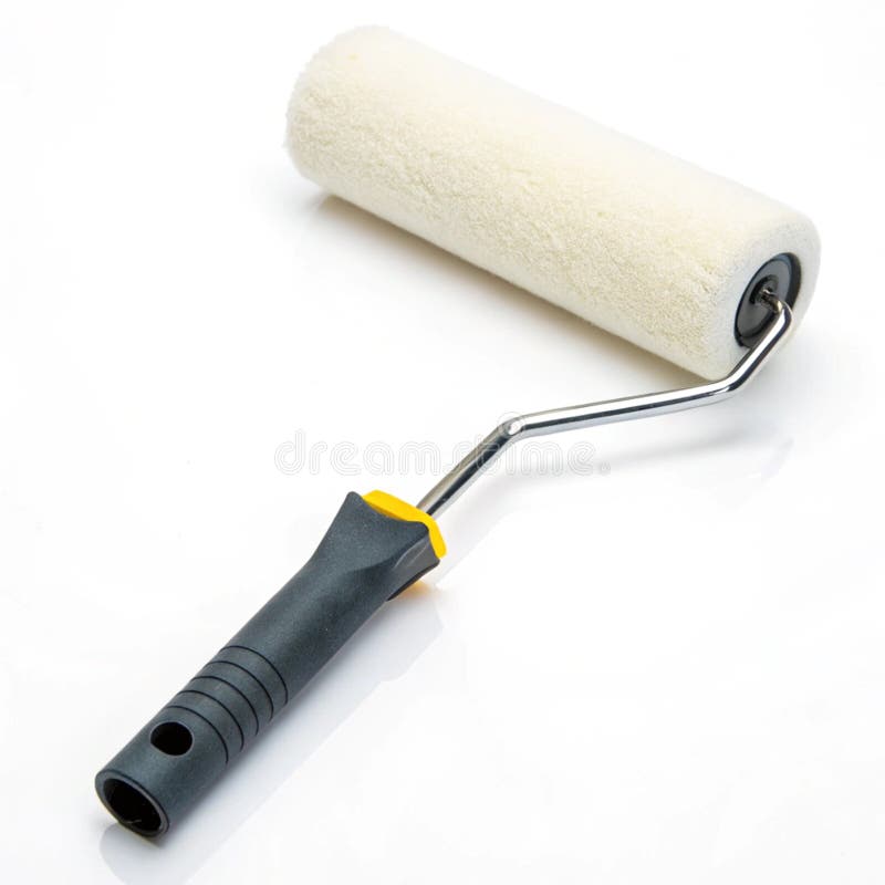 Paint Roller Isolated on Transparent Background Stock Illustration ...