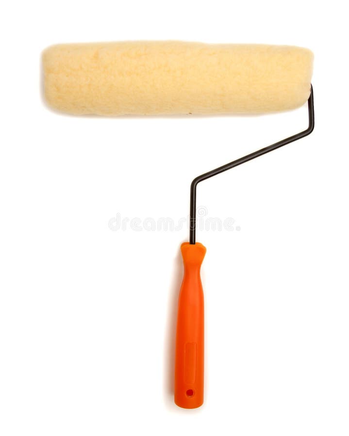 Paint Roller stock image. Image of working, improvement - 2227231