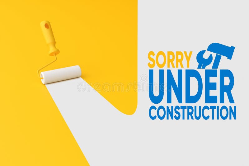 Construction Sorry Under Stock Illustrations – 797 Construction Sorry ...