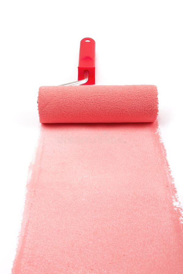 Paint roller stock image. Image of isolated, improvement - 47876001