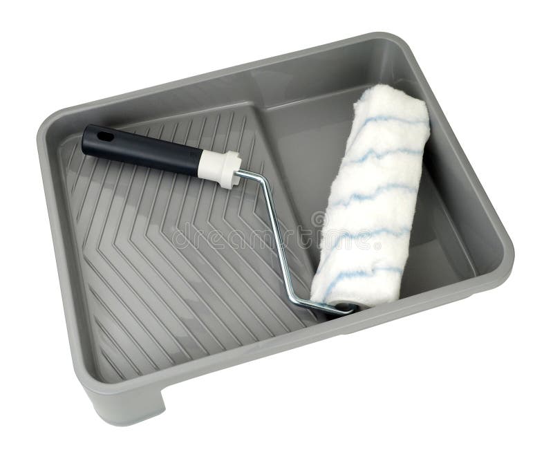 Paint Roller and Tray stock photo. Image of home, decorating - 326060624