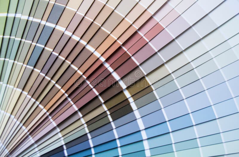 Paint Samples, Colors Swatch, Interior Design. Abstract Background ...