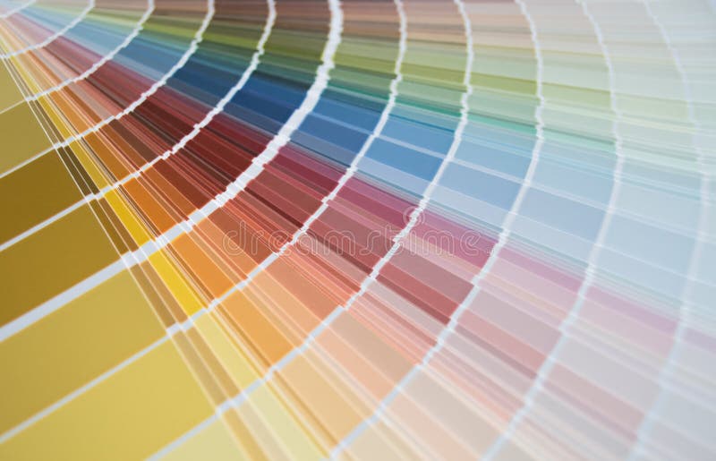 Paint Samples, Colors Swatch, Interior Design. Abstract Background ...