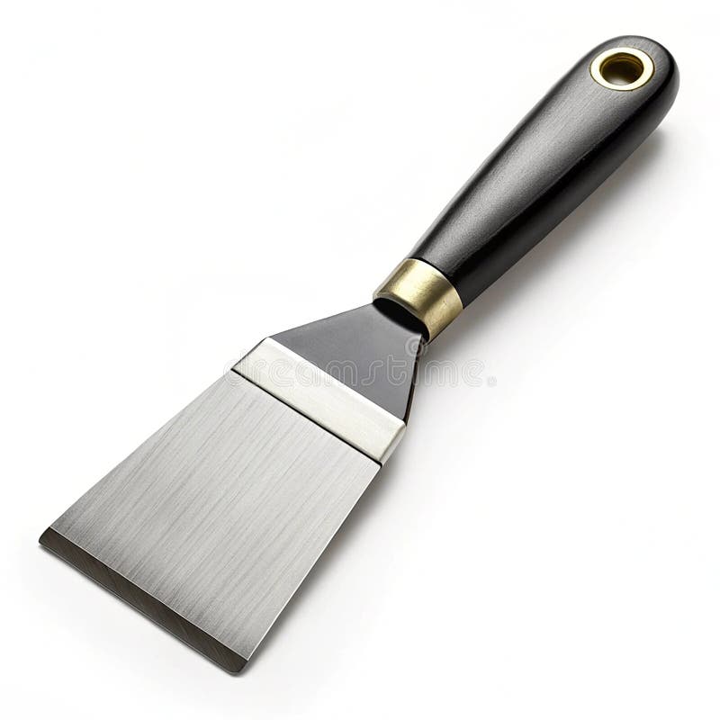 Paint Scraper for Removing Old Paint Stock Illustration - Illustration ...