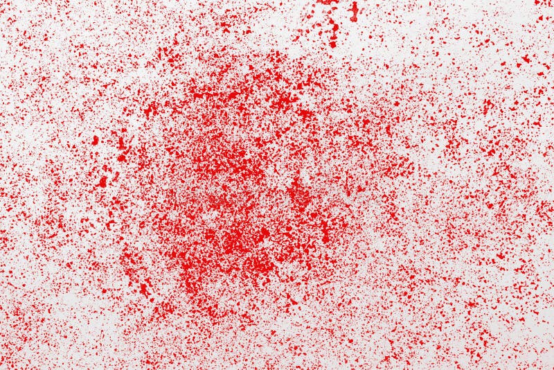 Paint on a sheet of paper stock illustration. Illustration of bright ...