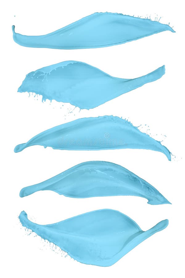 Paint splash collection stock photo. Image of splattered - 30831616