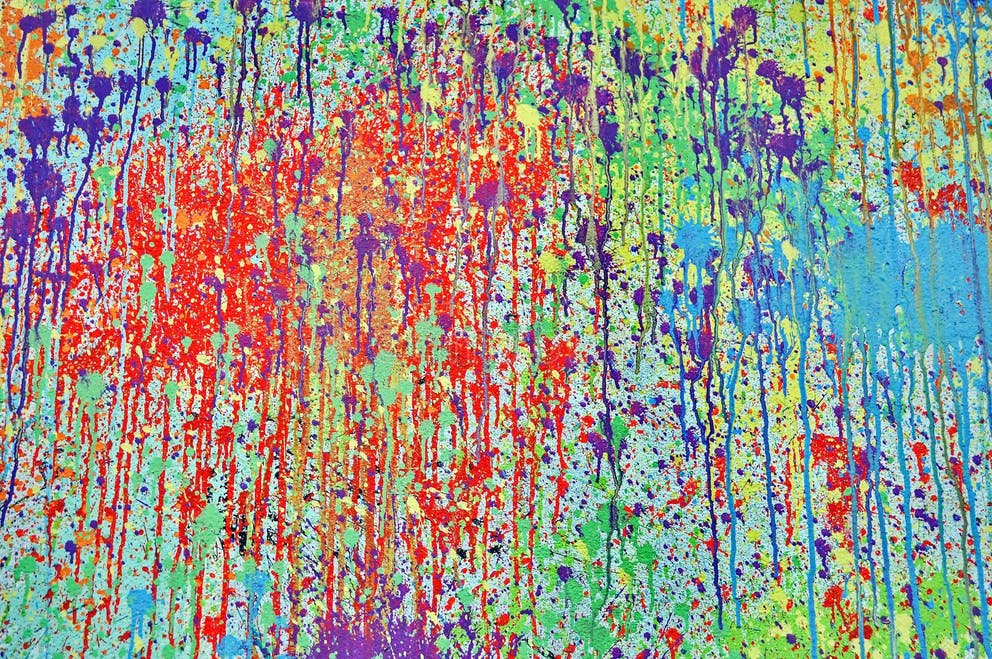 Paint Splash stock image. Image of brush, blue, painted - 63362207