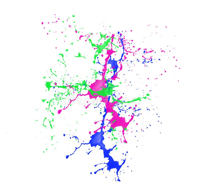 Paint splash stock image. Image of spray, paintbrush - 33880975