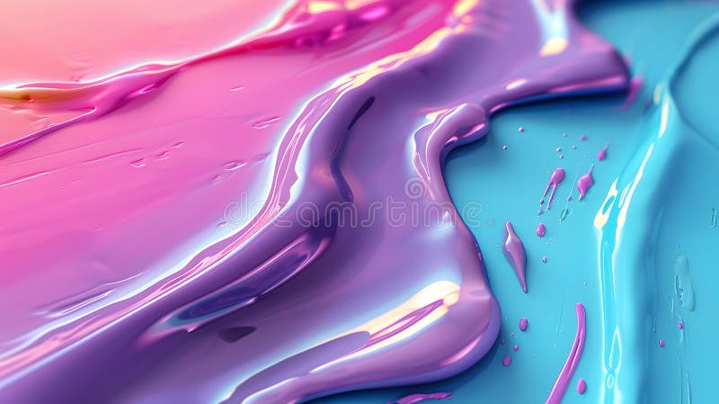 A Paint Splash Colorfull Rainbow Paint Design Stock Illustration ...