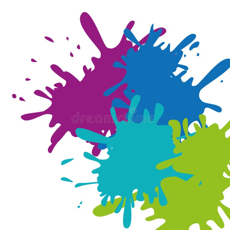 Paint splash design stock vector. Illustration of motion - 58662083