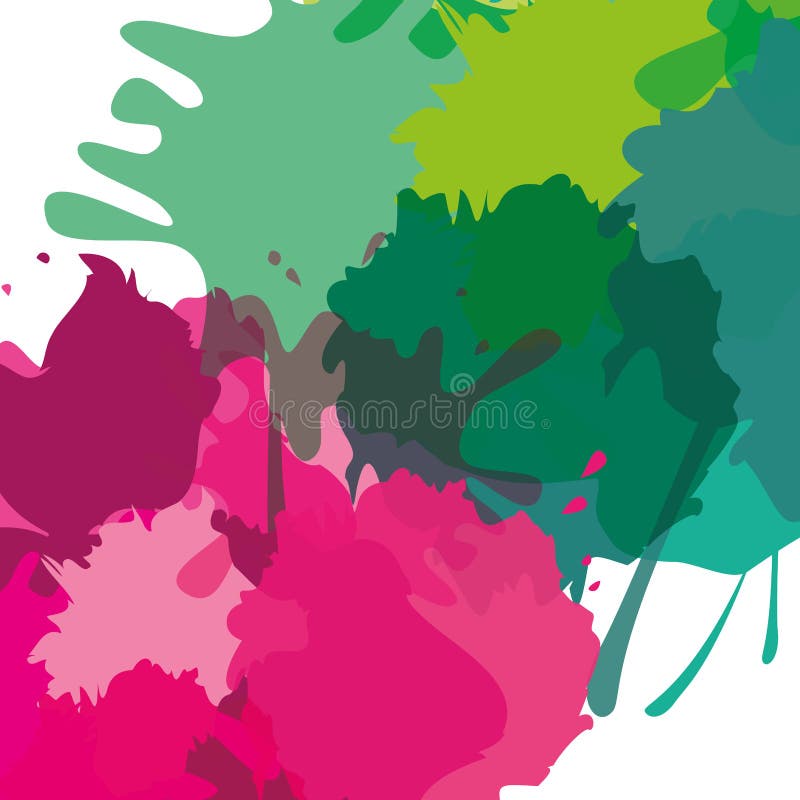 Paint splash design stock vector. Illustration of fresh - 58662728